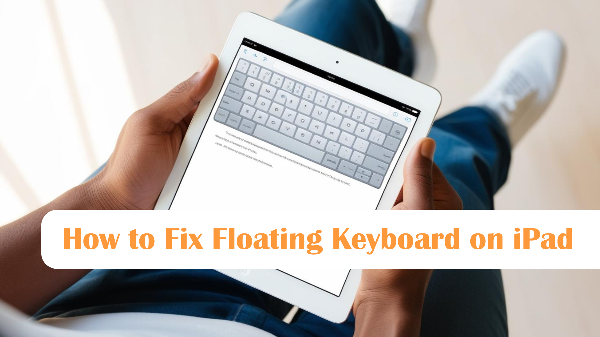 How to Fix Floating Keyboard on iPad: Quick & Easy Solutions – CHESONA