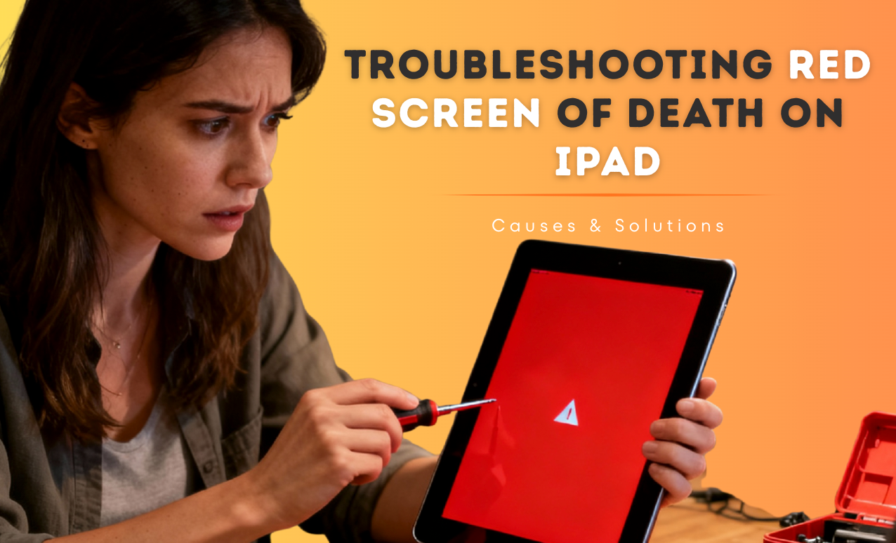 iPad Red Screen of Death? Here's How to Fix It – CHESONA