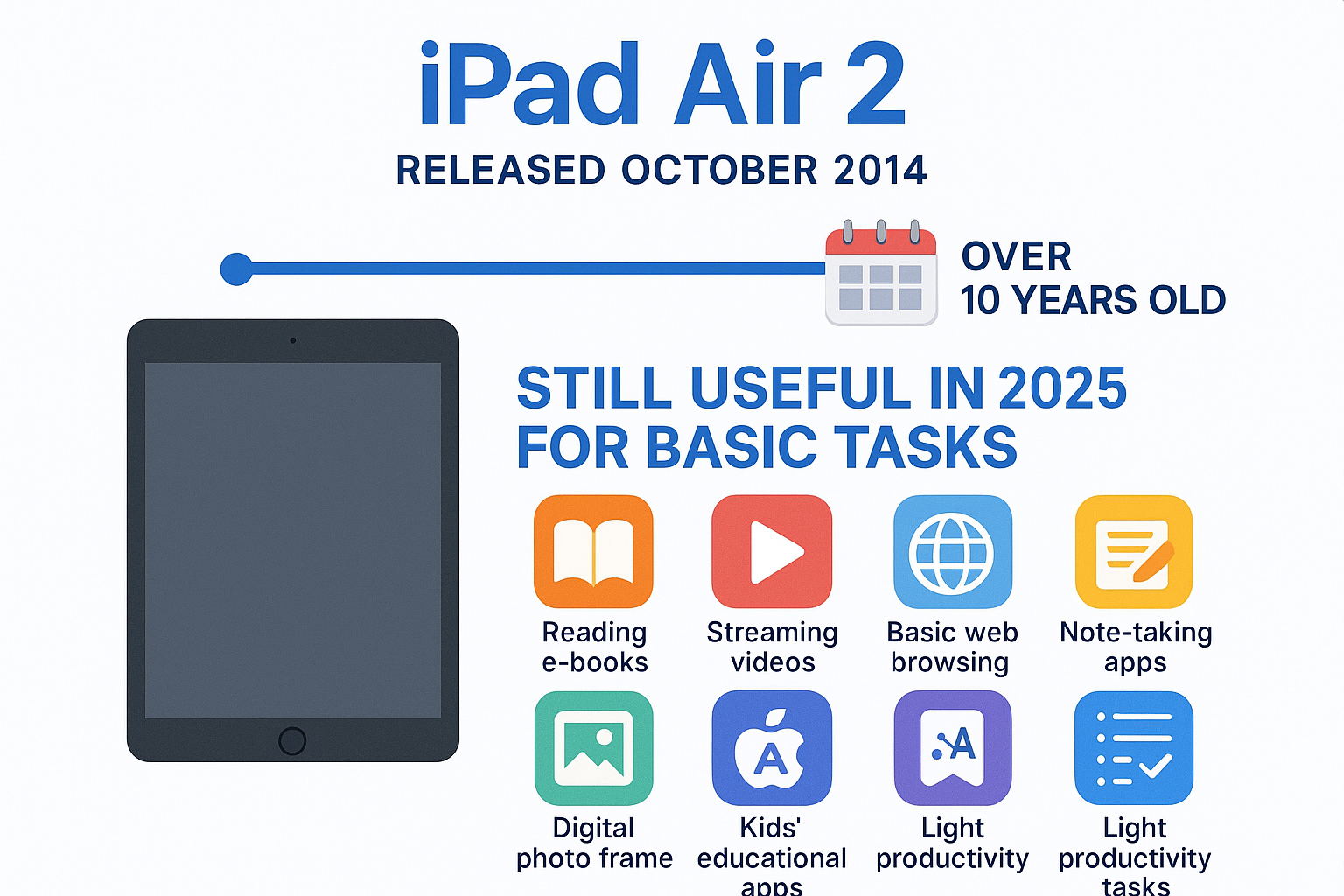 How Old Is the iPad Air 2? And What Can You Still Use It For in 2025 ...