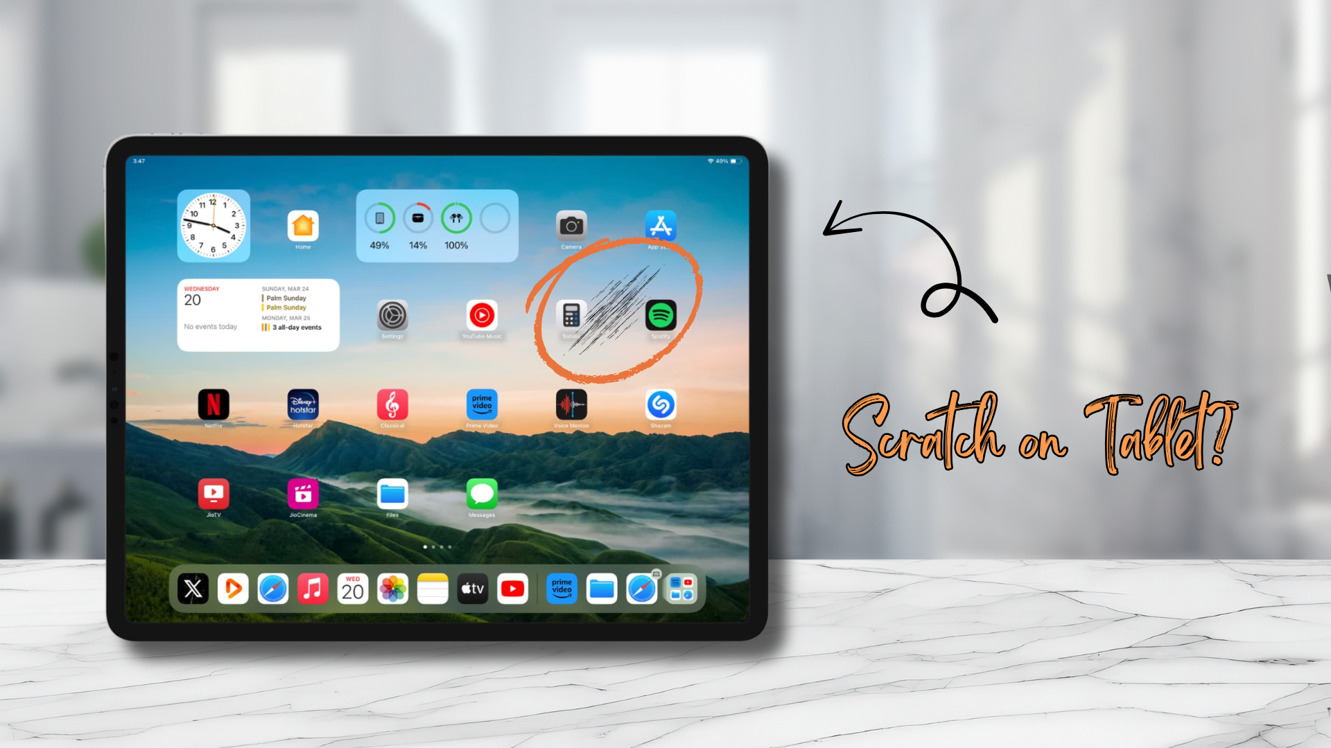 Scratch on Tablet: Causes, Fixes, and Prevention Tips – CHESONA