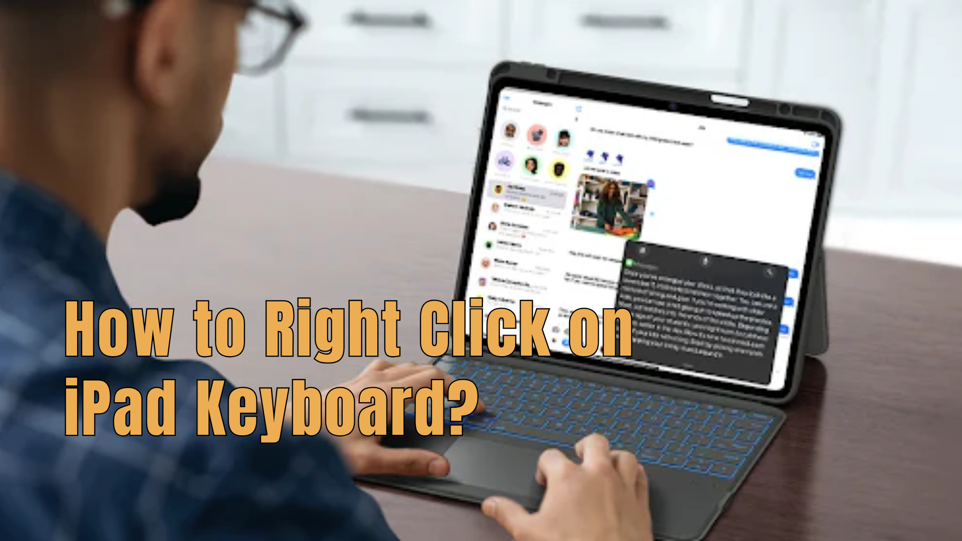 How to Right Click on iPad Keyboard: Quick and Easy Tips – CHESONA