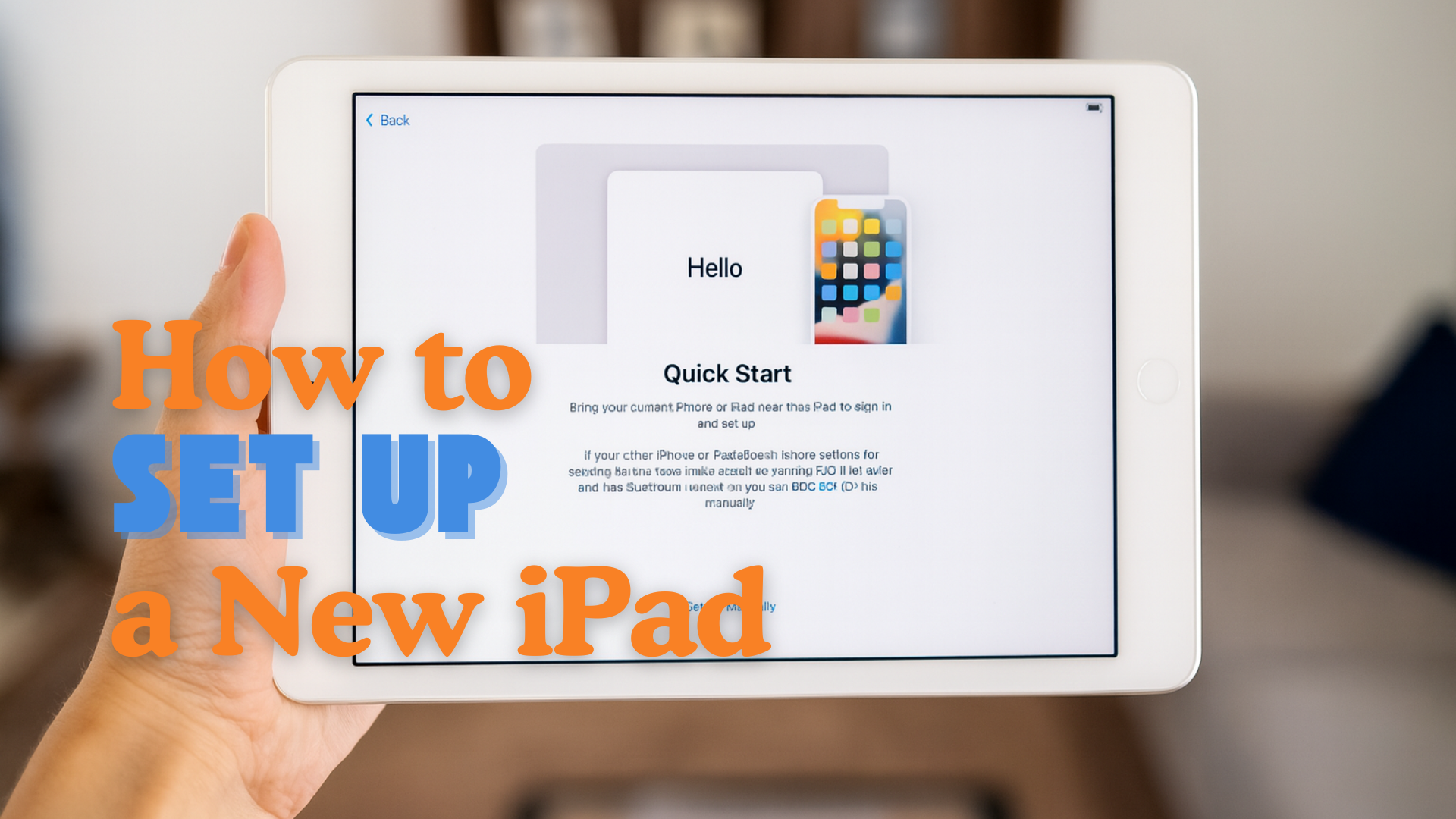 How to Set Up a New iPad: Easy Step by Step Guide – CHESONA