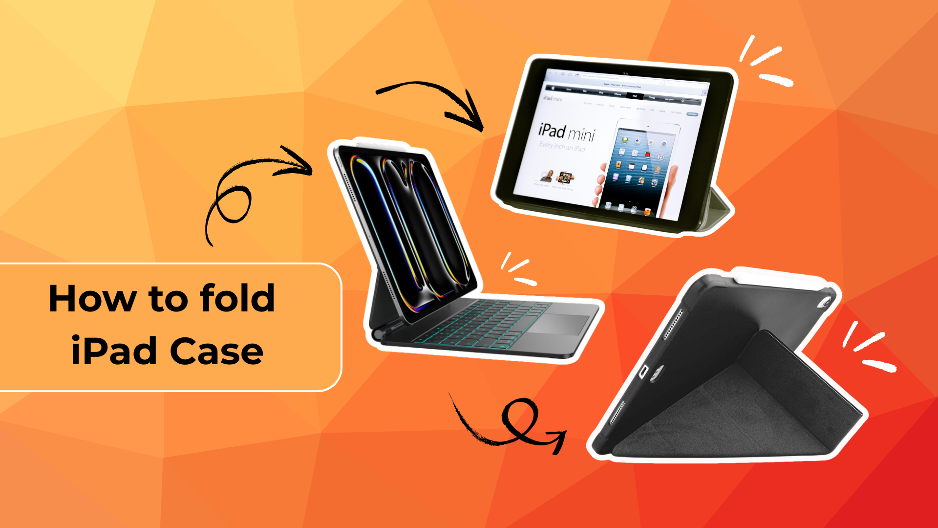 How to Fold iPad Case: Easy Steps for Every Type of iPad Cover – CHESONA